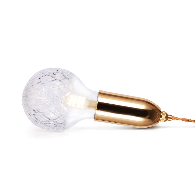 Modern Crystal Glass Ball LED G9 Pendant Lights Creative Decor Hall ...