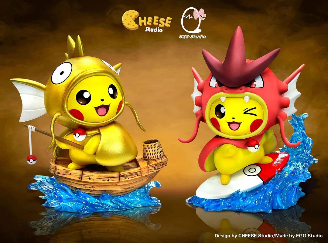 Magikarp Cosplay Pikachu - Pokemon Resin Statue - CHEESE Studio