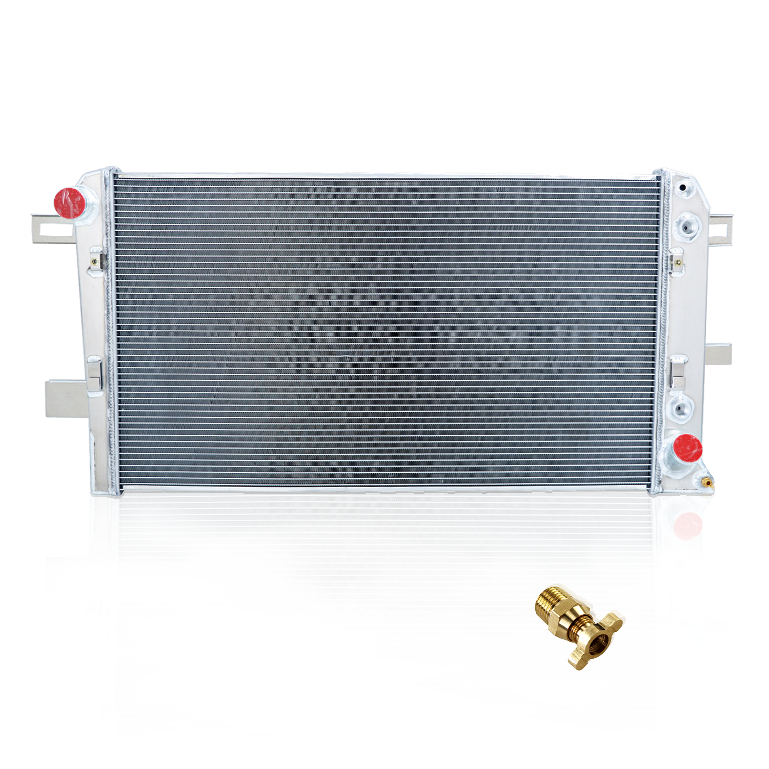 Alloyworks 2 Row Radiator For 2001-2005 2004 Chevy Silverado 2500 3500 ...