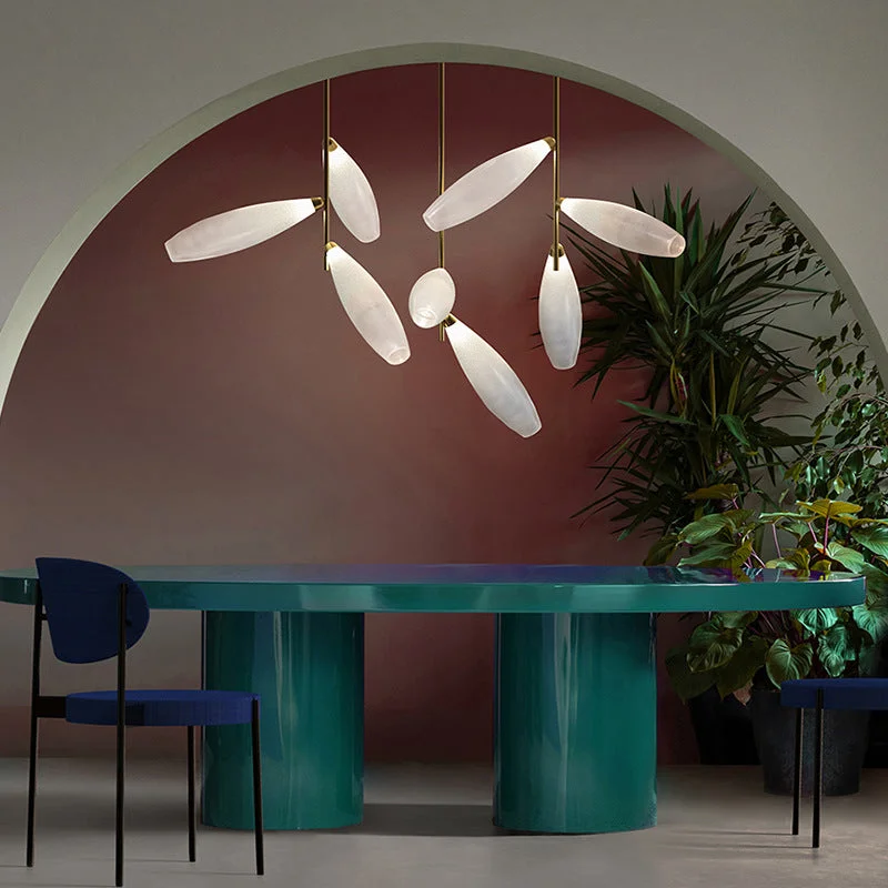 New Glass Living Room Lamp Designer Creative Personality Bedroom Study ...