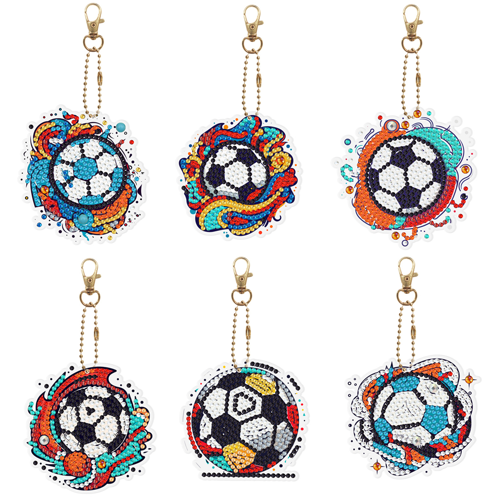 DIY Diamond Painting Keychain