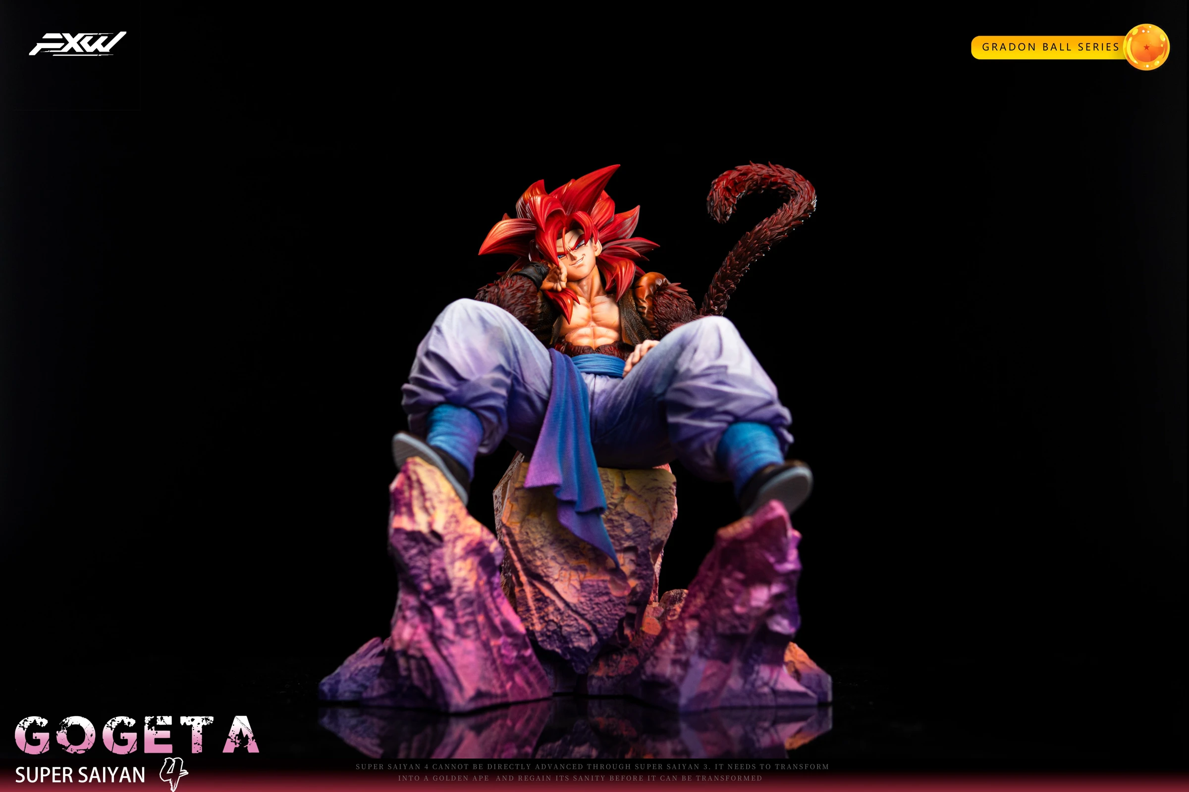 Super Saiyan 4 Gogeta - Dragon Ball Resin Statue - FXW Studio