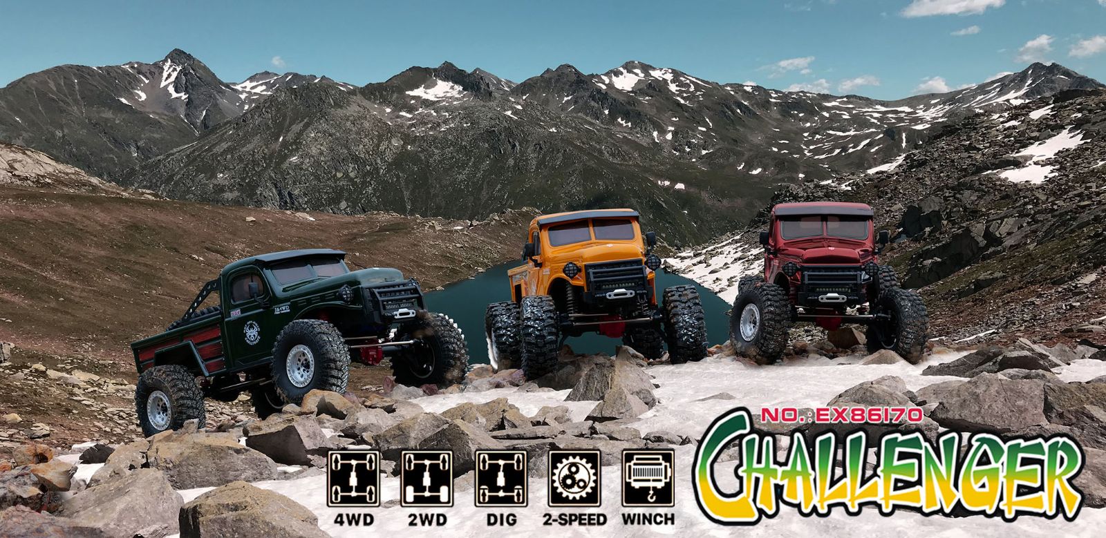 RGT CHALLENGER EX86170 2.4GHz RTR 1/10 RC Electric Remote Control Model ...