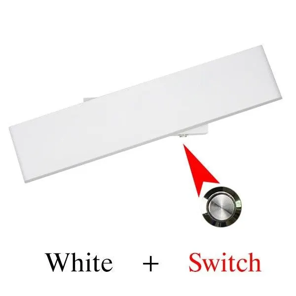 Led indoor wall lamps rotation adjustable switch modern wall sconce ...