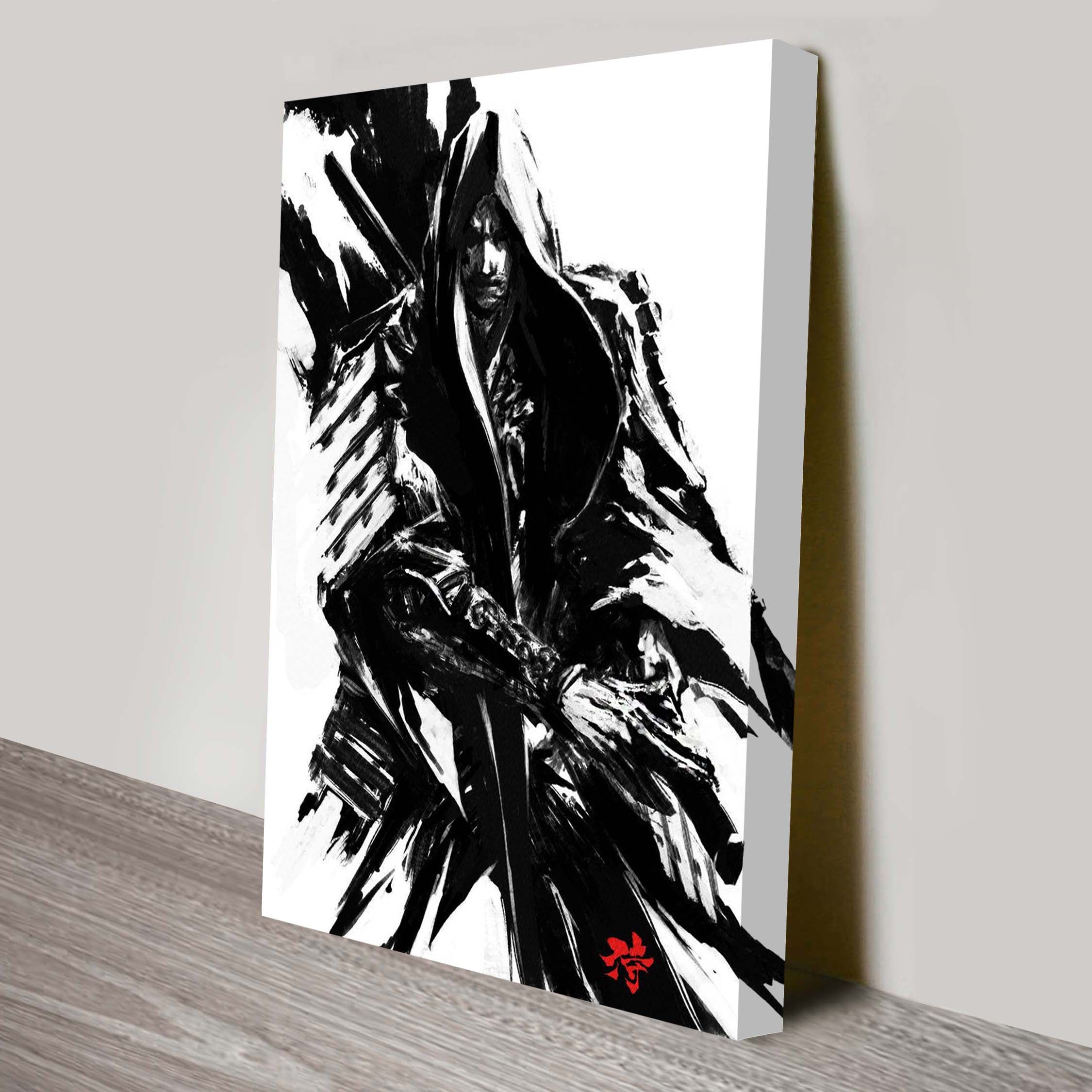 The Hermit Samurai Canvas Wall Art