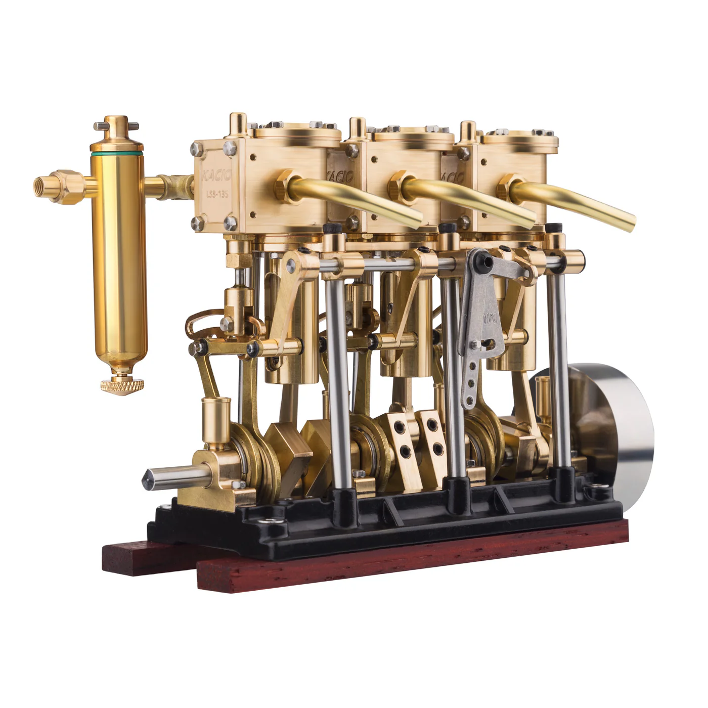 KACIO LS3-13S Steam Engine 3-cylinder Reciprocating Engine with Oil Cup ...