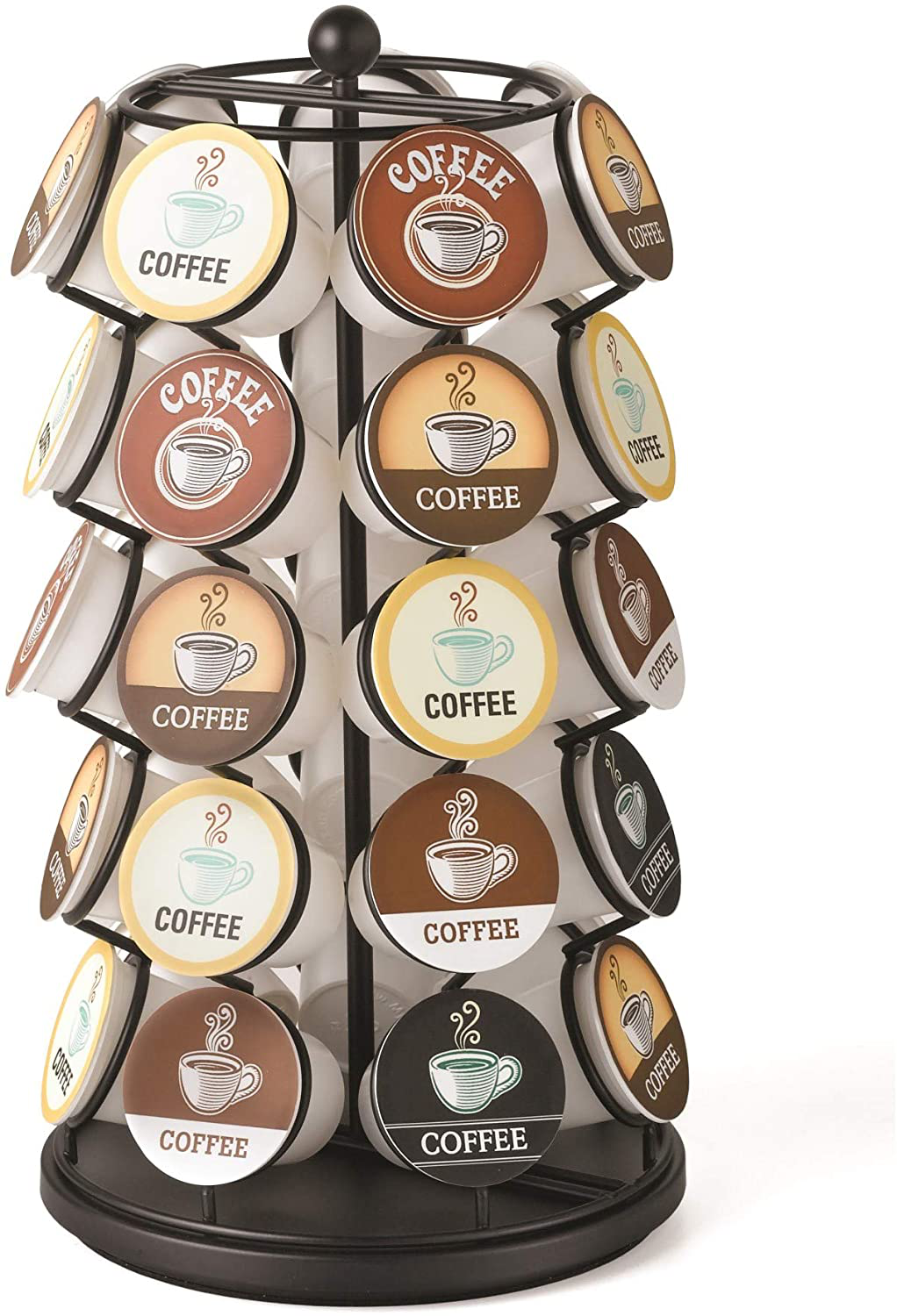 Capsule Coffee Pod Carousel Stand