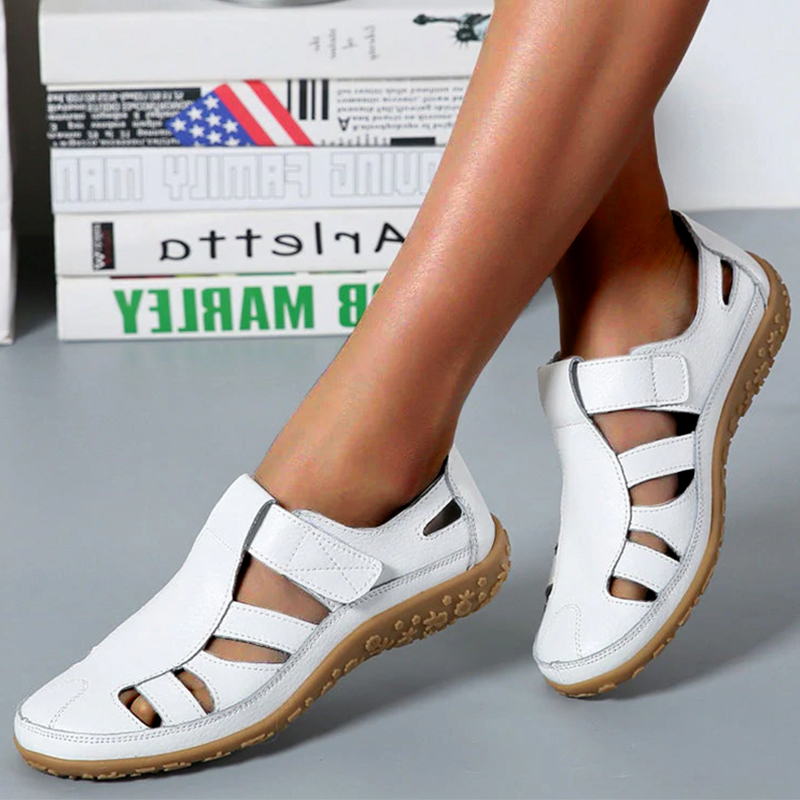 Women's Soft Loafers Closed Toe Walking Sandals