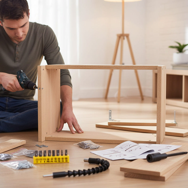 Saker® 17Pcs Flexible Right Angle Drill Attachment Set with Bendable ...