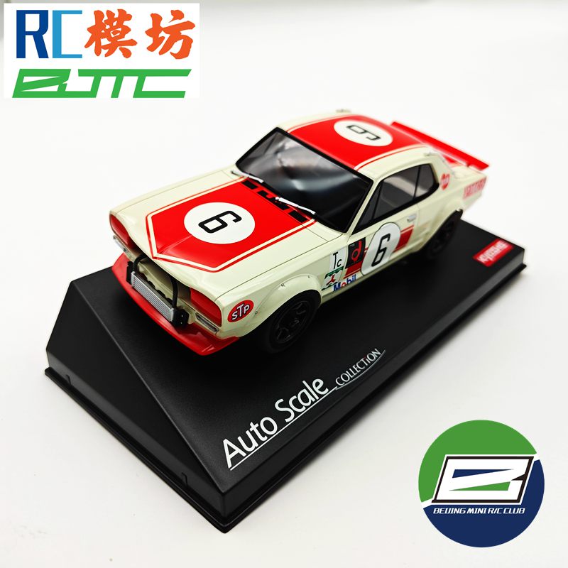 ASC MA-020 NISSAN SKYLINE 2000GT-R (KPGC10) Racing 1972 #6 Red MZP472R