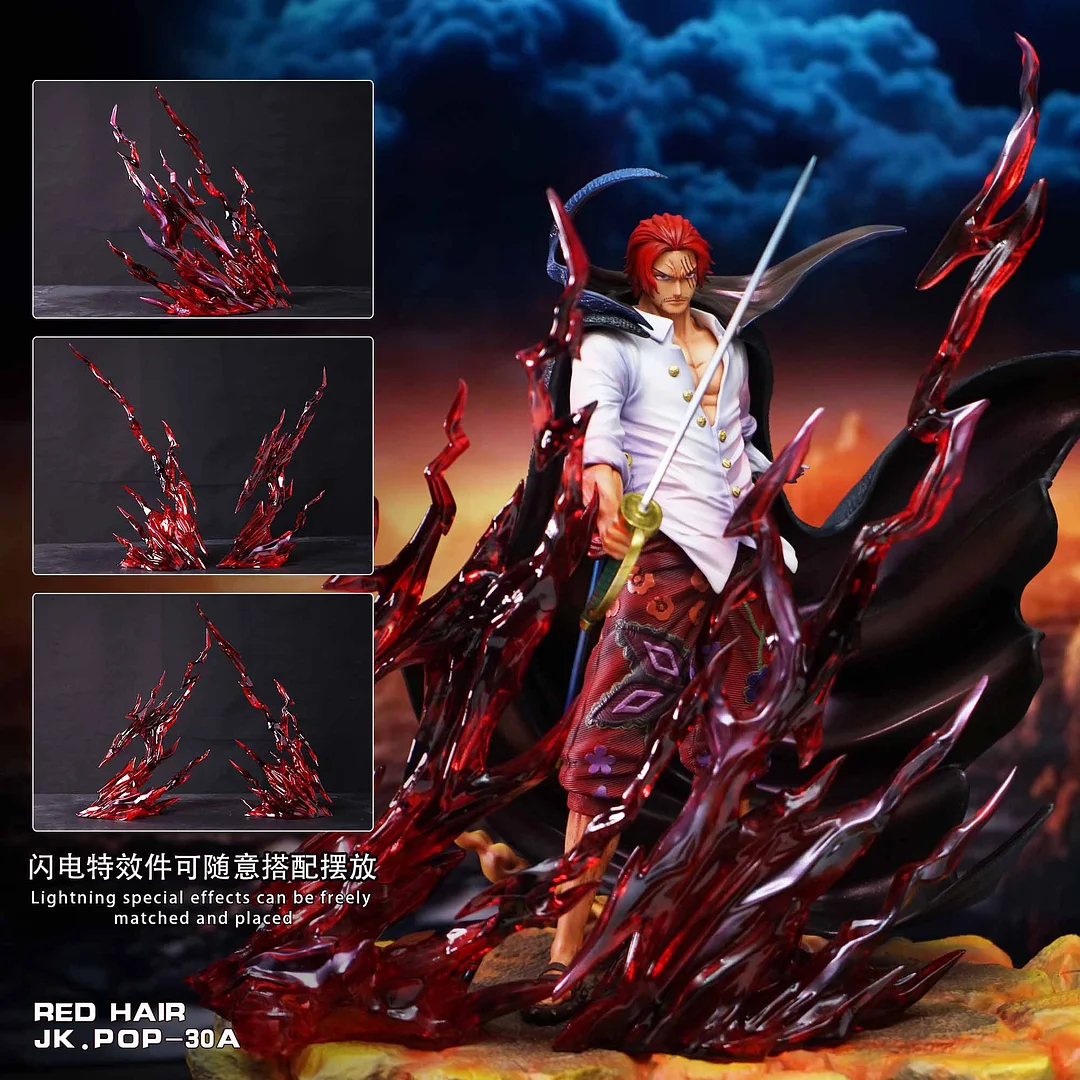 POP Scale Standing Red Haired Shanks - ONE PIECE Resin Statue - JacksDo ...