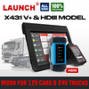 LAUNCH X431 V+ & HD III Heavy Duty Diesel Truck OBD2 Diagnostic tool