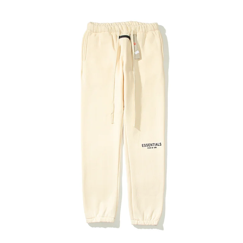 FOG Fear Of God Essentials Casual plush sweatpants Cotton