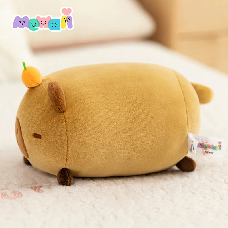 Mewaii® Fluffffy Family Tangerinr Capybara Stuffed Animal Kawaii Plush ...