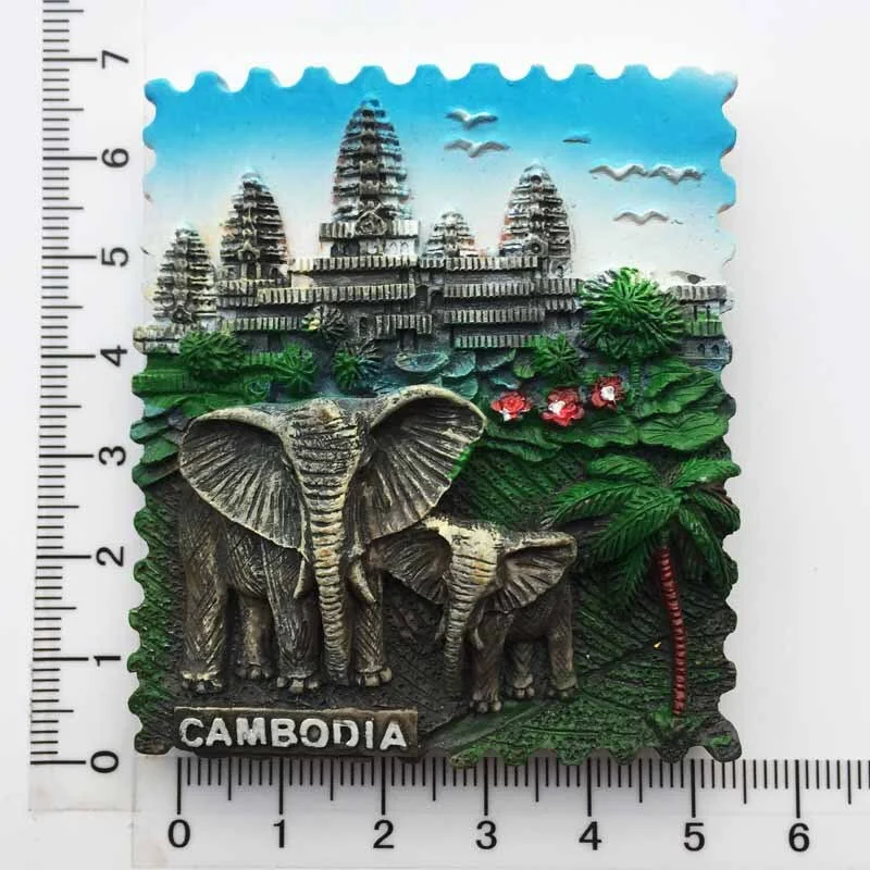 Nigikala Fridge Magnets Southeast Asia Tourist Souvenirs Magnetic ...