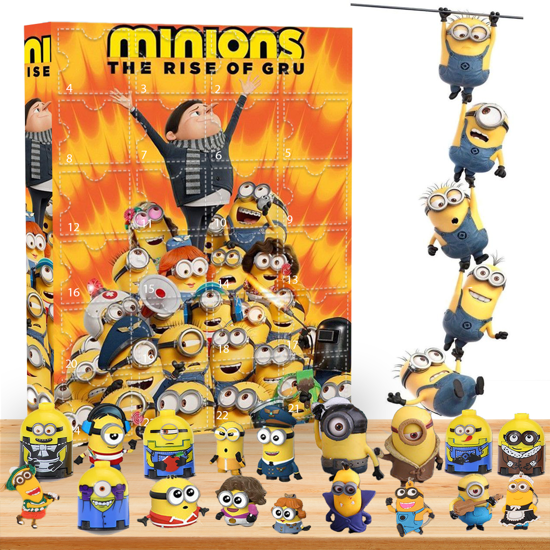 Minions Advent Calendar -- The One With 24 Little Doors