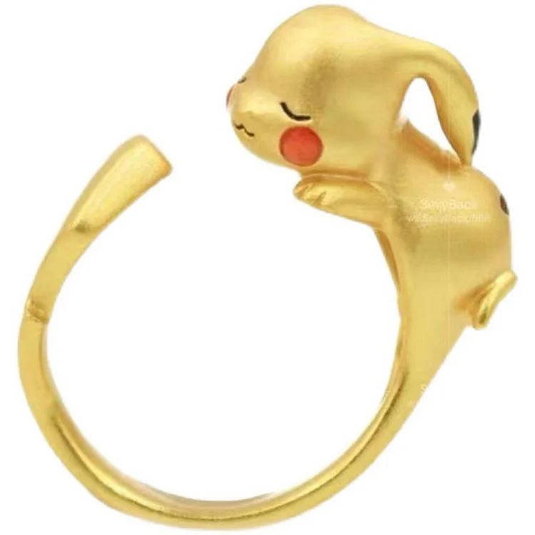 Pokémon Pikachu Cute Ring