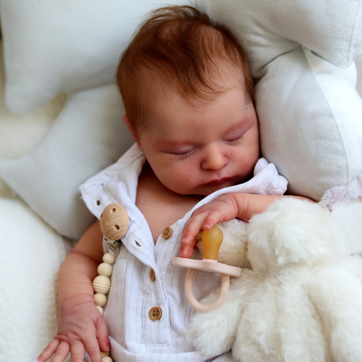 [New 2024] 20" Cute Realistic Handmade Sleeping Aleram Girl Reborn Baby ...