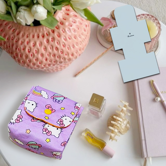 Mini Bag Pattern Template - With Instructions