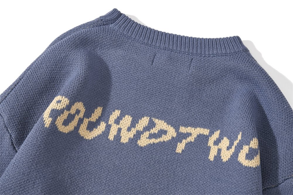 BUTTERFLY DRIP SWEATER