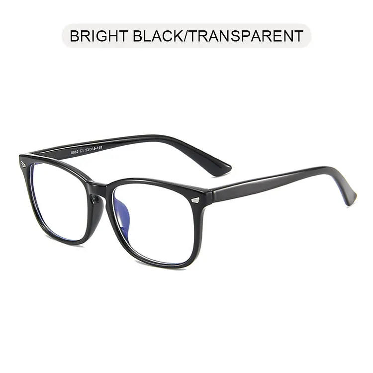 FUQIAN Blue Light Blocking Glasses Men Square Anti Blue Ray Glasses ...