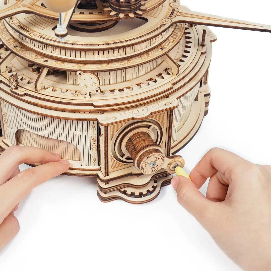 ROKR Mechanical Orrery ST001 - Build Your Own Solar System Model | ROKR