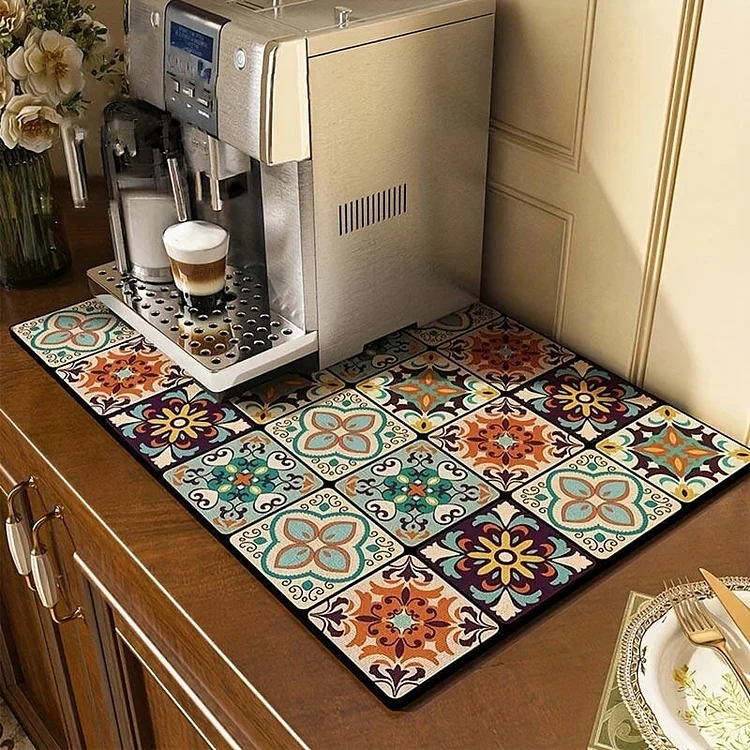 50% off-🌈retro quick-drying drainage matt