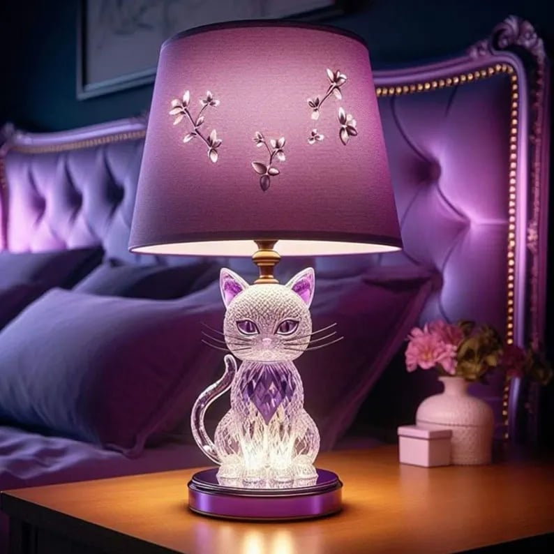 😽Cat table lamp