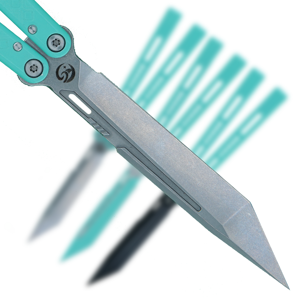 Meteor Balisong Ceramic Coating Version Live Blade