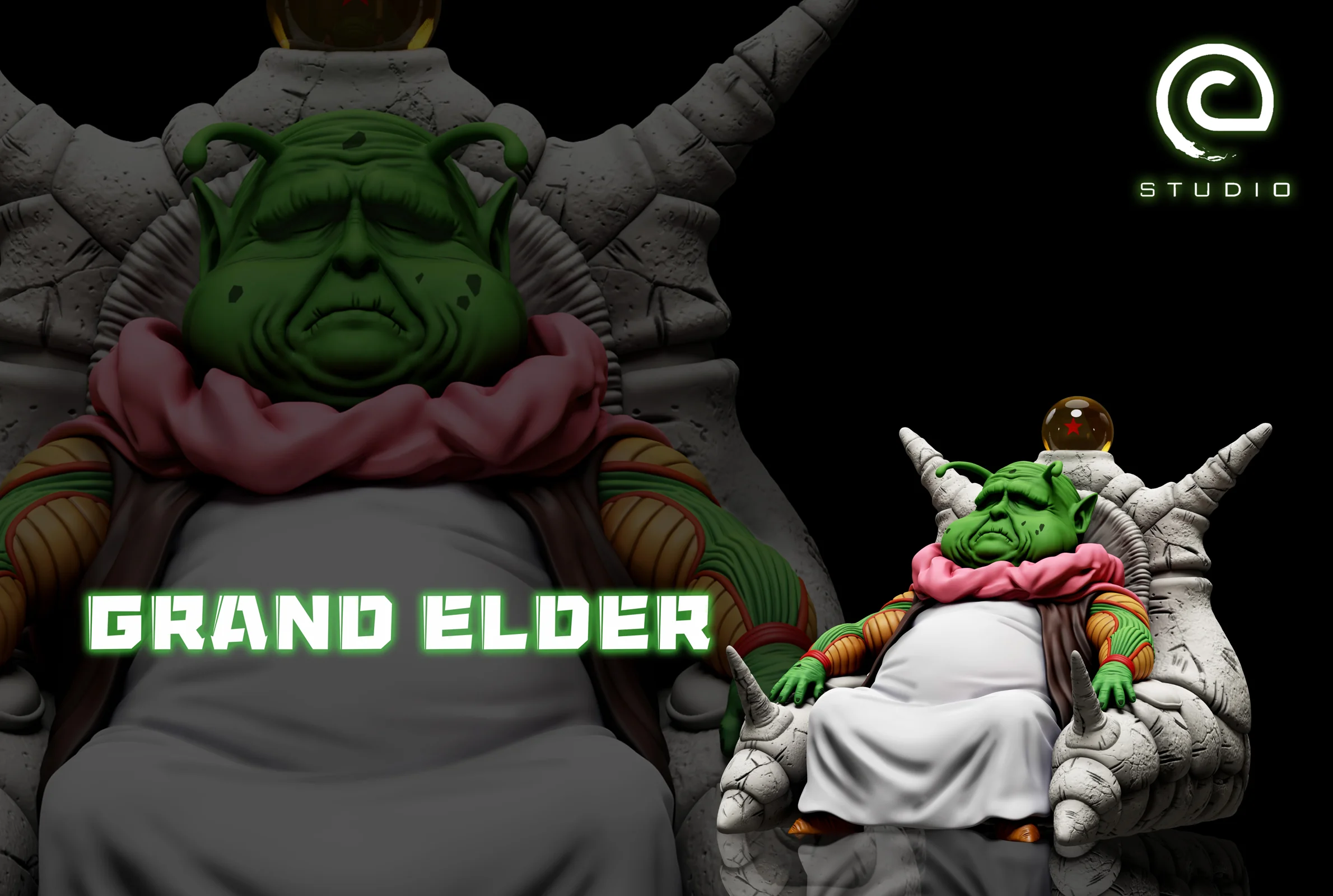 Namek Series Grand Elder Guru - Dragon Ball Statue - C-Studios
