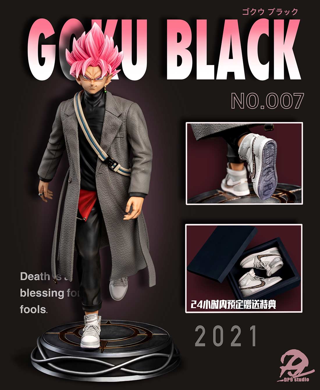 1/6 Scale Fashion Zamasu/ Goku Black - Dragon Ball Resin Statue - DP9 ...