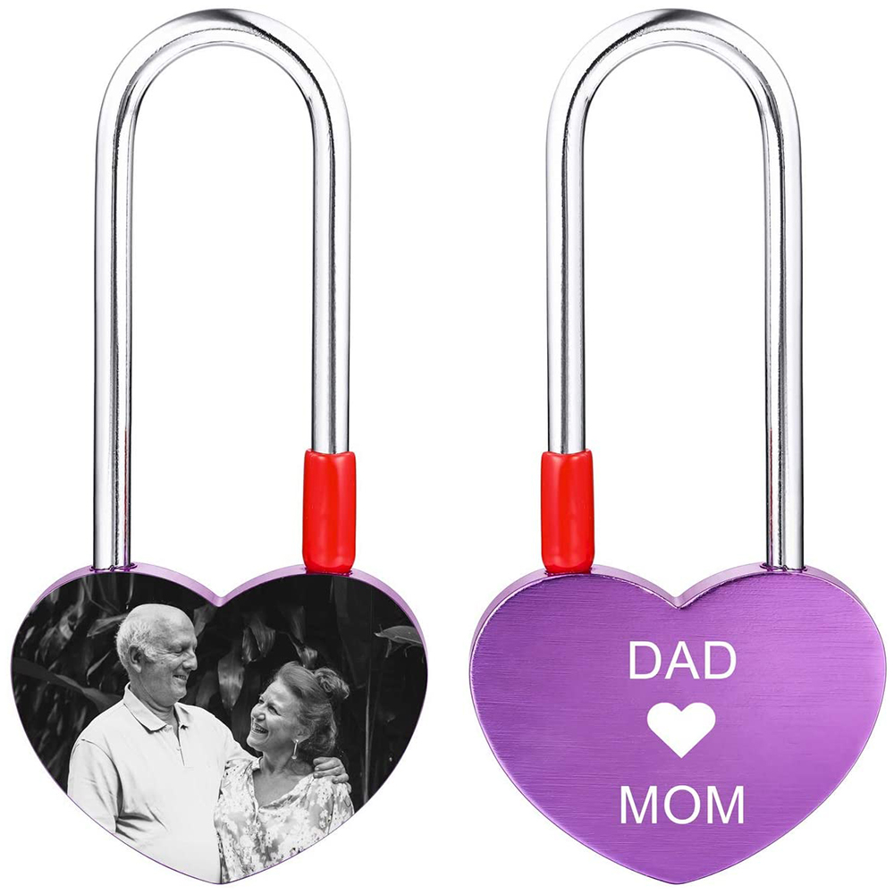 Personalized Love Lock Engraved Love Lock Custom Names Padlocks Gifts ...