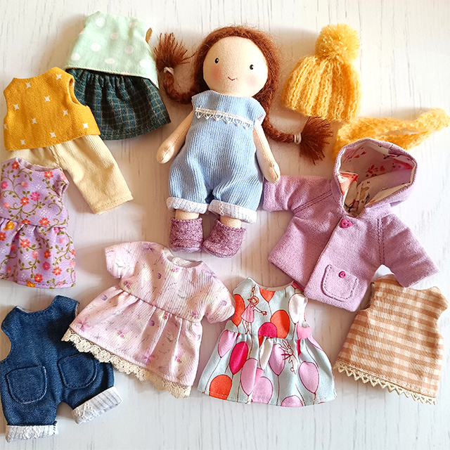 DIY Doll & House Template Set - With Instructions