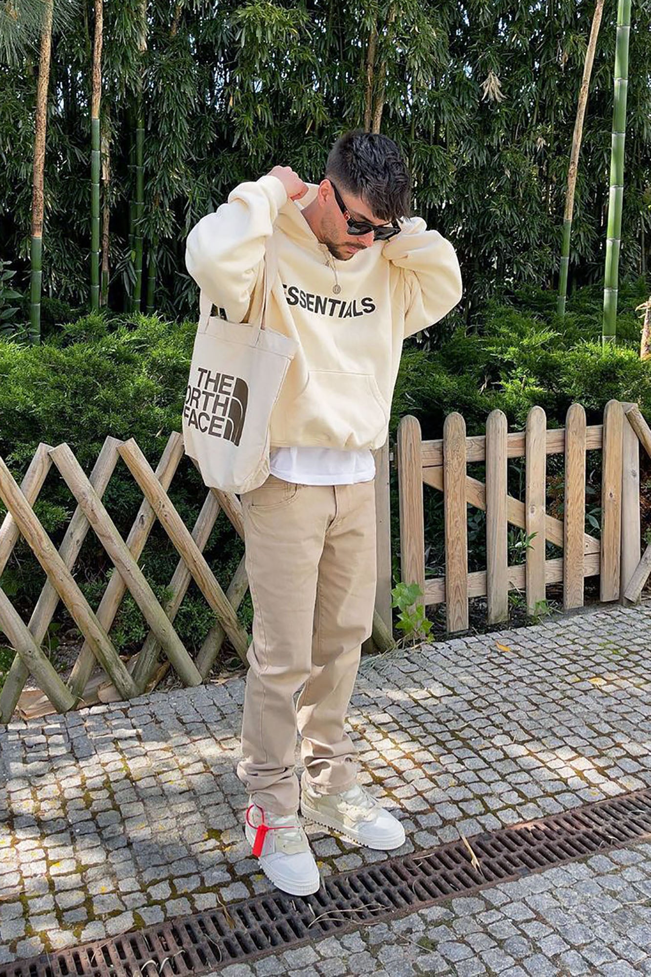 Damian Straight Jeans - Khaki