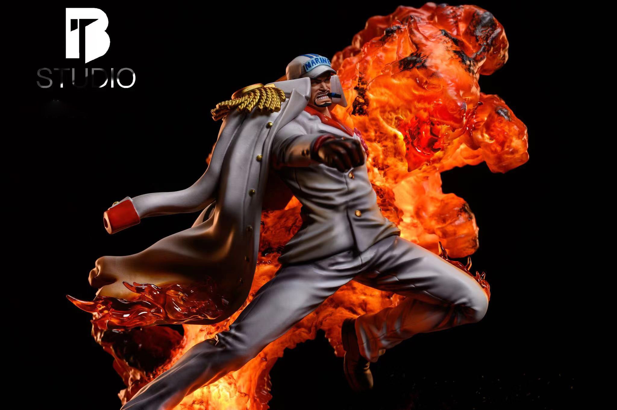 POP Scale Akainu/ Sakazuki with LED - ONE PIECE Resin Statue - BT ...