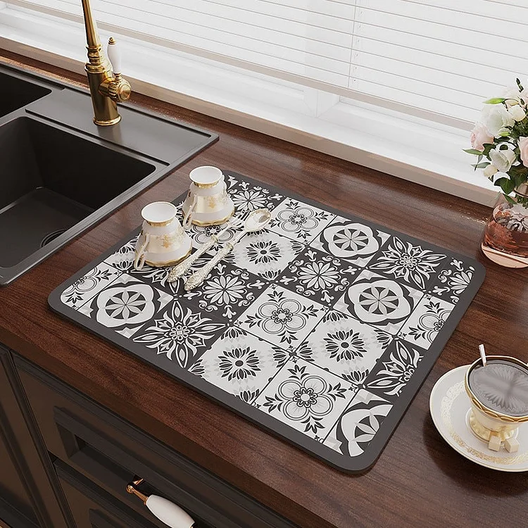 50% off-🌈retro quick-drying drainage matt