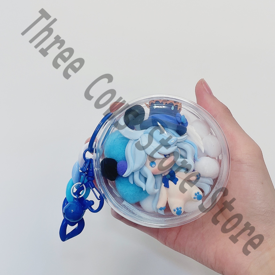 Genshin Impact Furina Focalors Cosplay Keychain Pendant