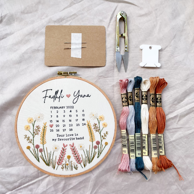 Wildflower Calendar DIY Kit