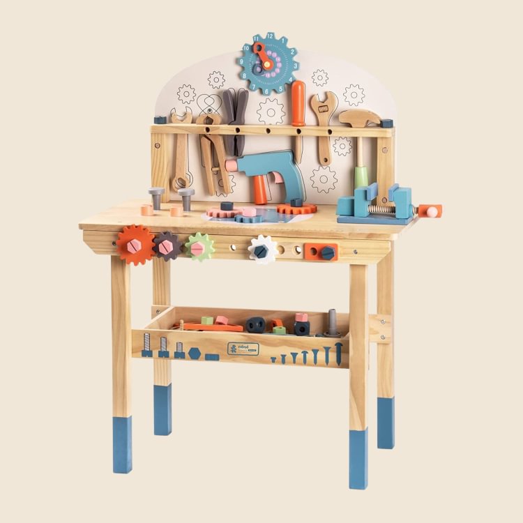 ROBUD Toy Workbench Tool Bench Set for Kids WG200