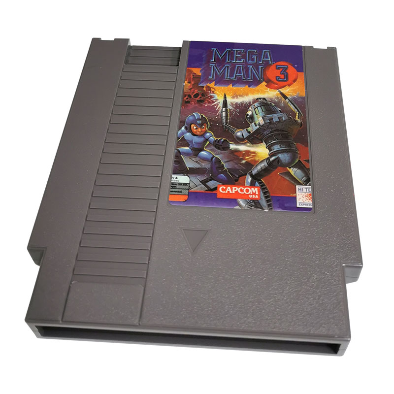 8 Bit NES Game Card - Megaman 3 - NES Games Cartridge - For NES Console ...