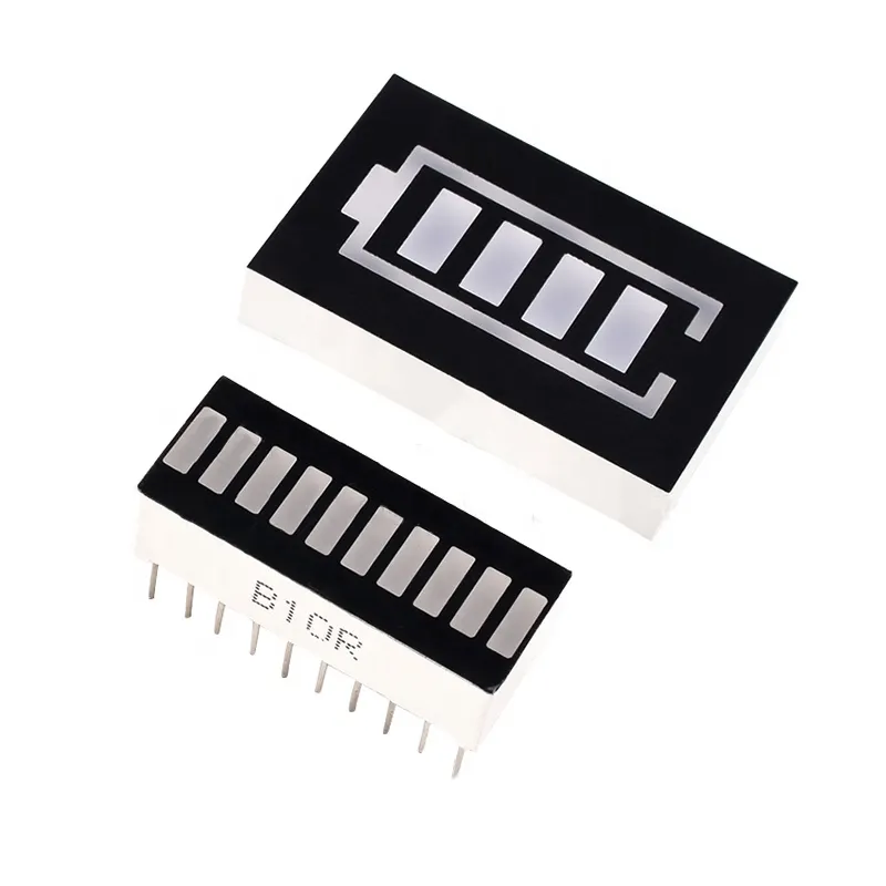 Digital Tube Battery Capacity Indicator Display 4 Segment LED Bar Graph ...