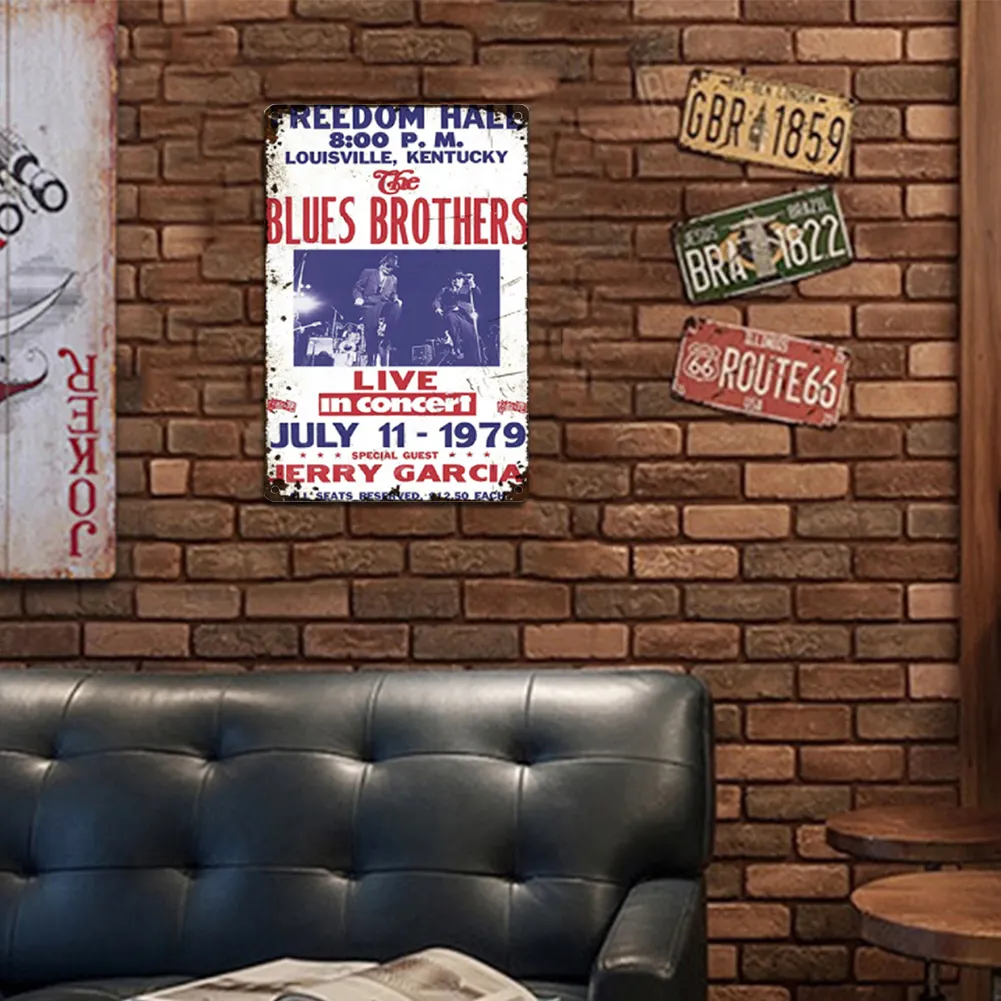 20*30cm/30*40cm - Blues Brothers - Vintage Tin Signs