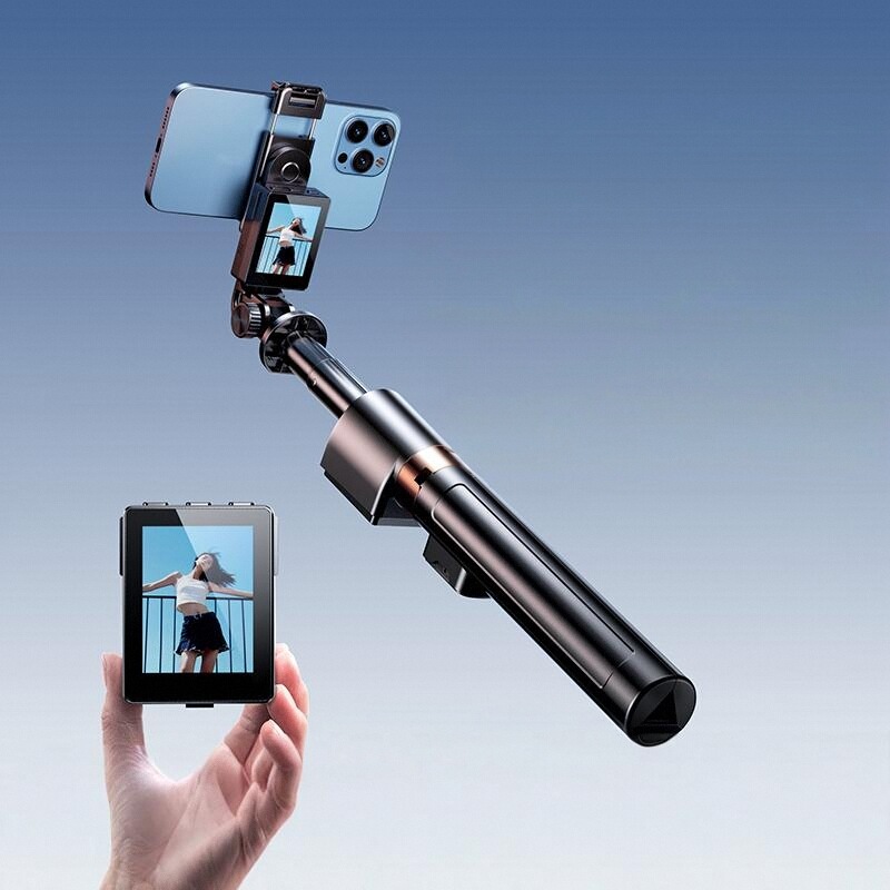 Mobile Phone Screen Projection Selfie Stick, Portable Rear Camera ...
