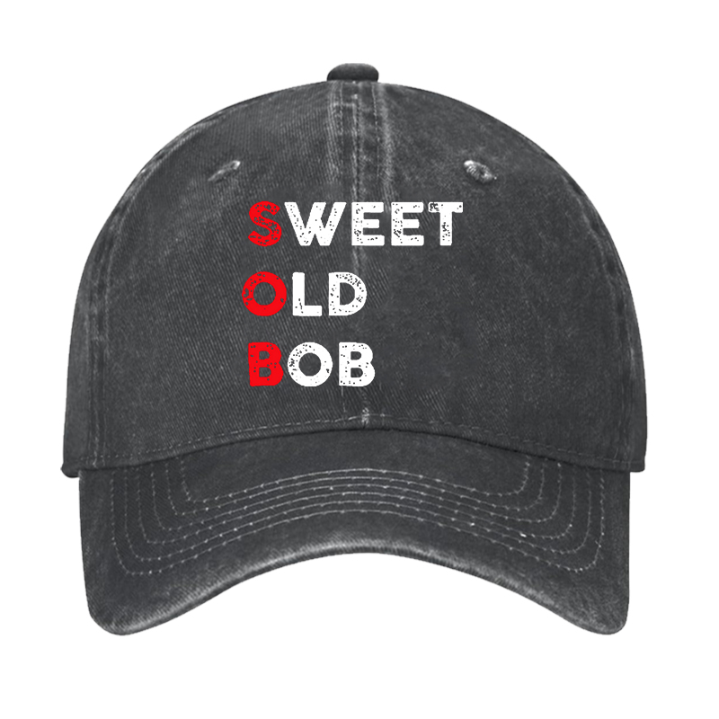 S.O.B. Sweet Old Bob Print Hats