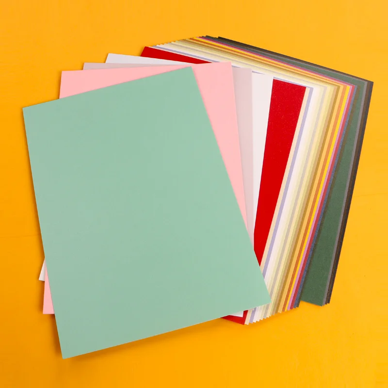 Nigikala 25colors Shimmer crafts paper greeting cards paper 250g A5 for ...