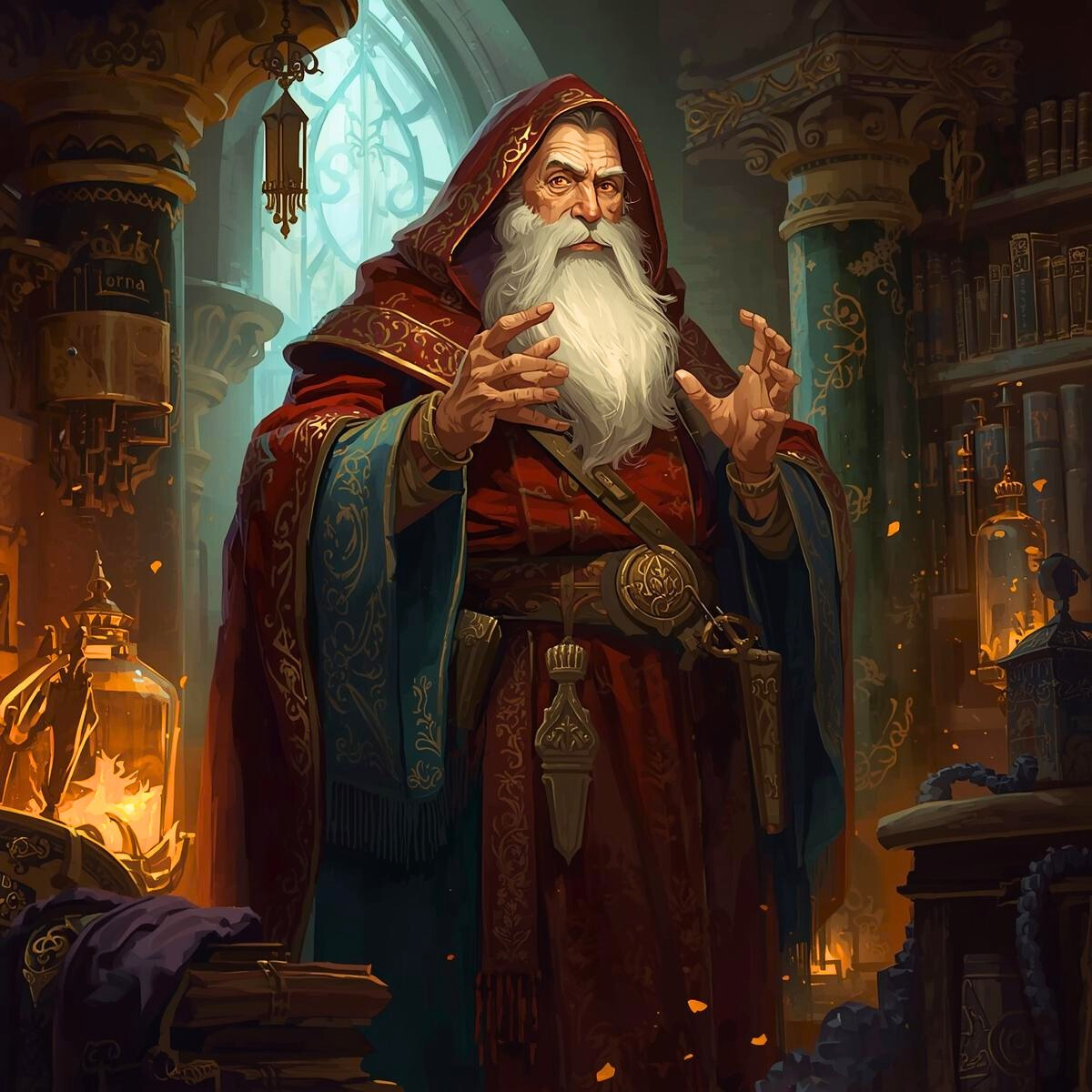 Sylvia- Magician (velvet cloth) AB drill full round/square diamond painting