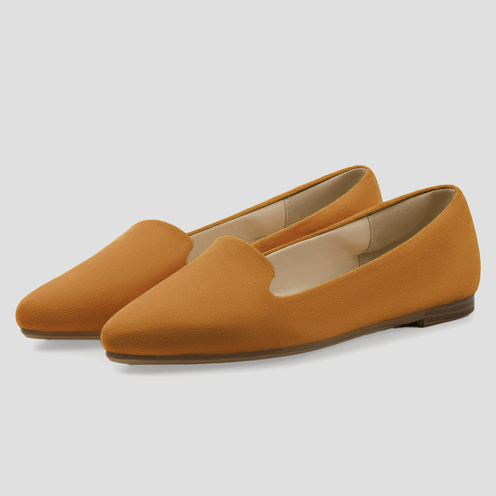 Tan Flats - Stylish Comfort for Every Occasion