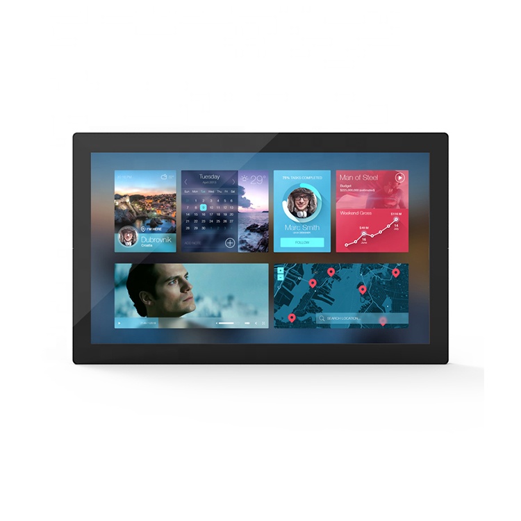 21.5-Inch Capacitive RFID All-in-One Interactive LCD Touchscreen Monitor