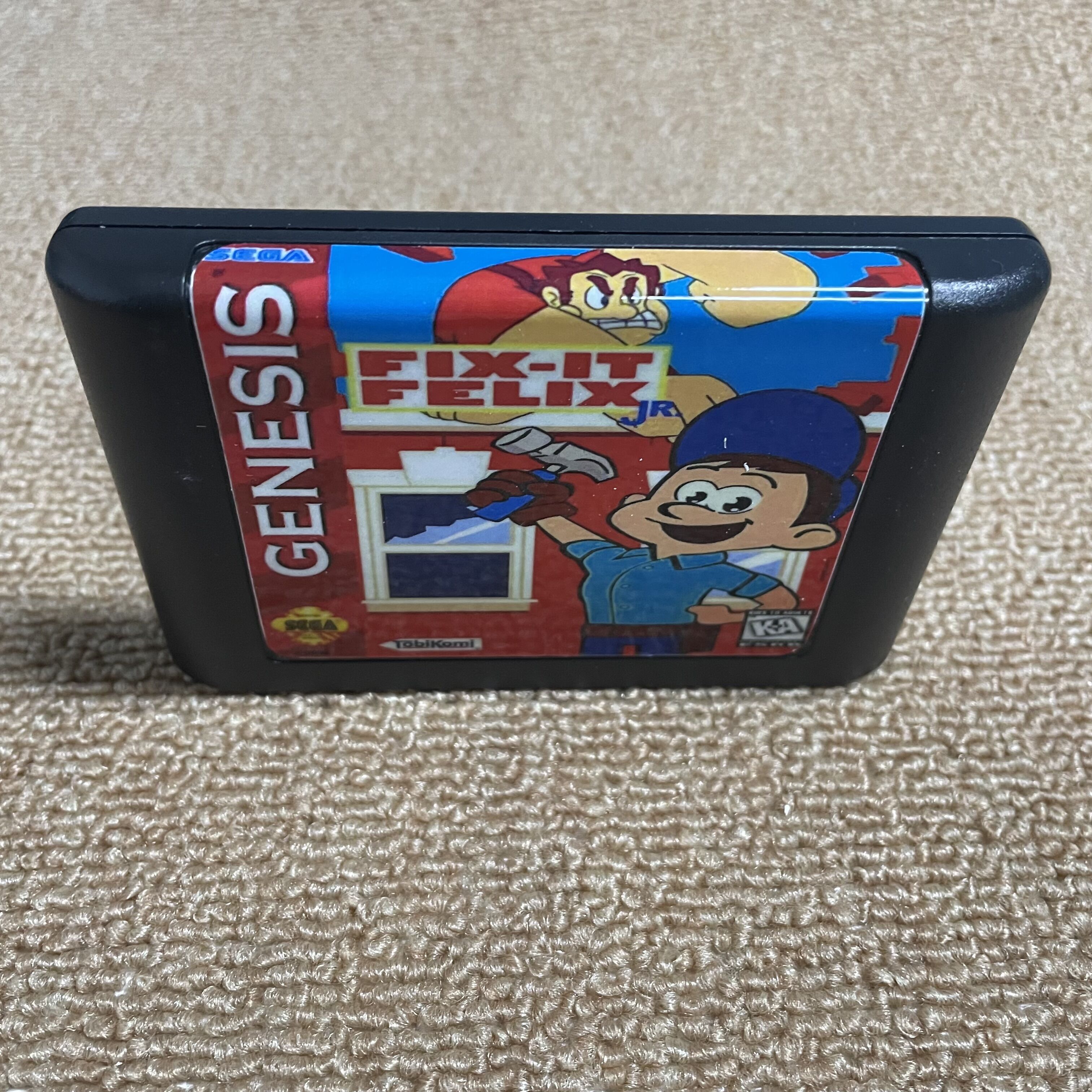 16 Bit Game Card - Fix-it Felix For SEGA Genesis & Mega Drive Game ...