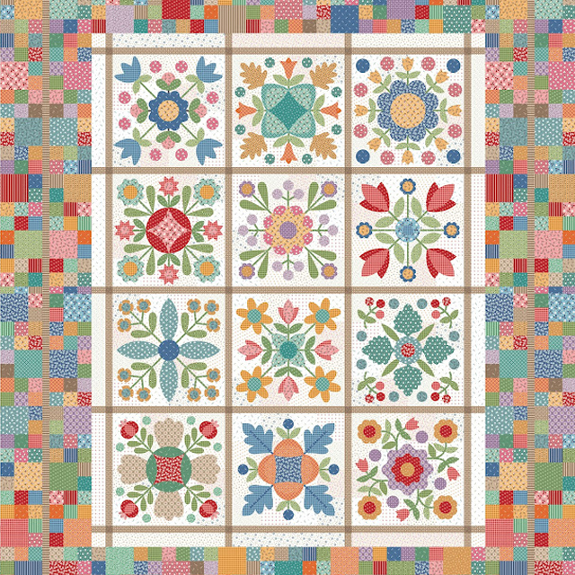 Prairie Meadow Sew Cutting Template Set - (With Instructions)